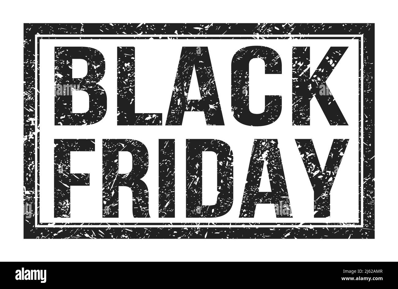 BLACK FRIDAY, words written on black rectangle stamp sign Stock Photo ...