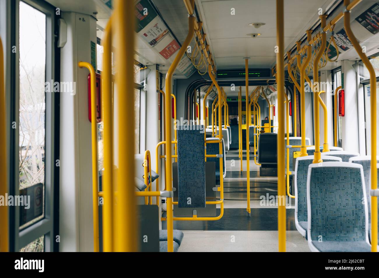 Inside manchester tram hi-res stock photography and images - Alamy