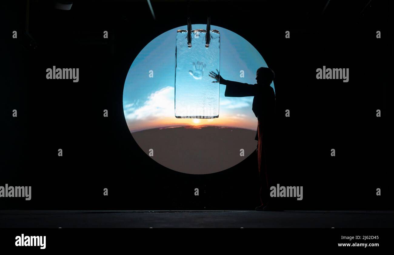 180 Studios, The Strand, London, UK. 27 April 2022. Future Shock. A new exhibition which will ...