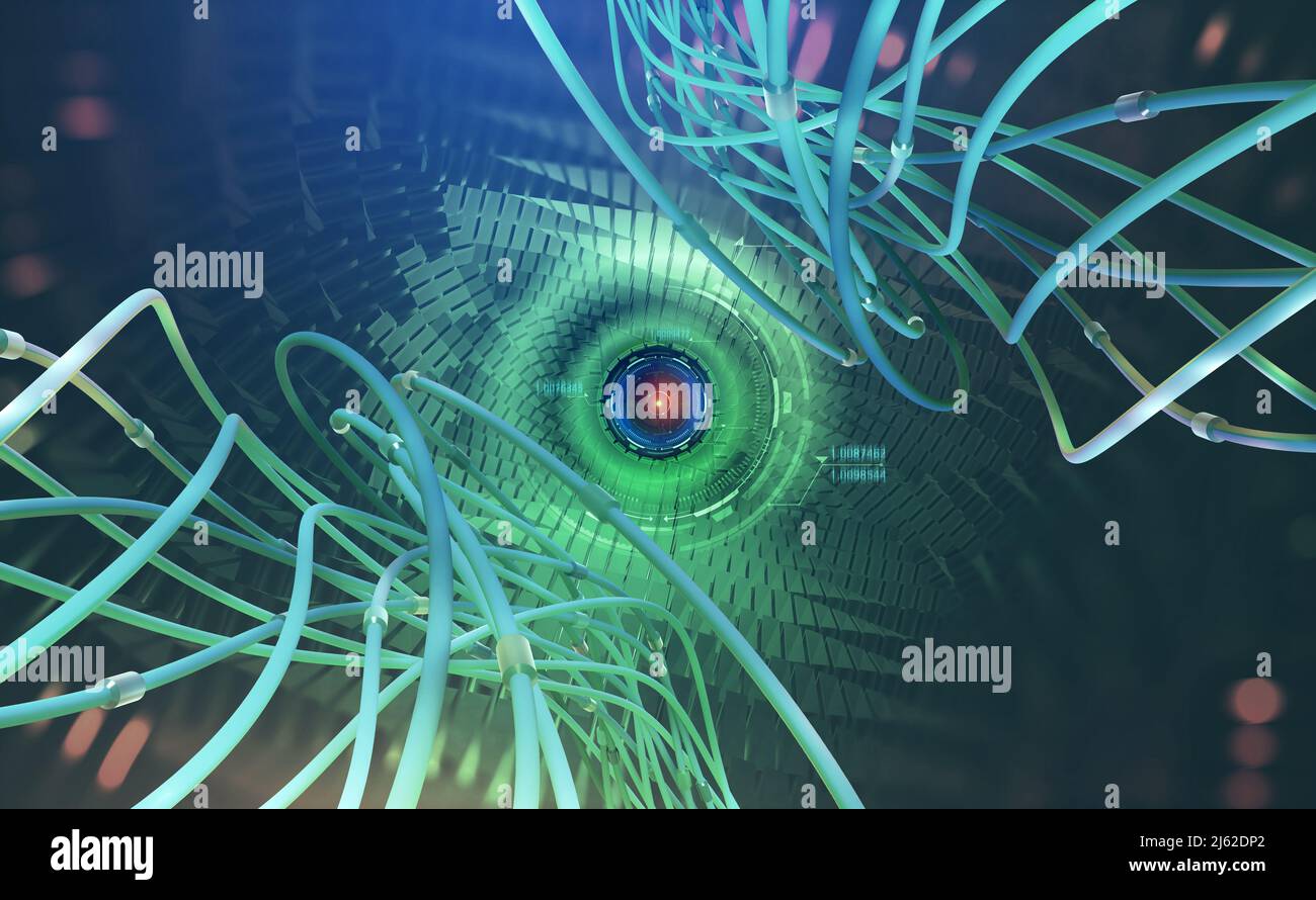 Portal to future hi-res stock photography and images - Alamy