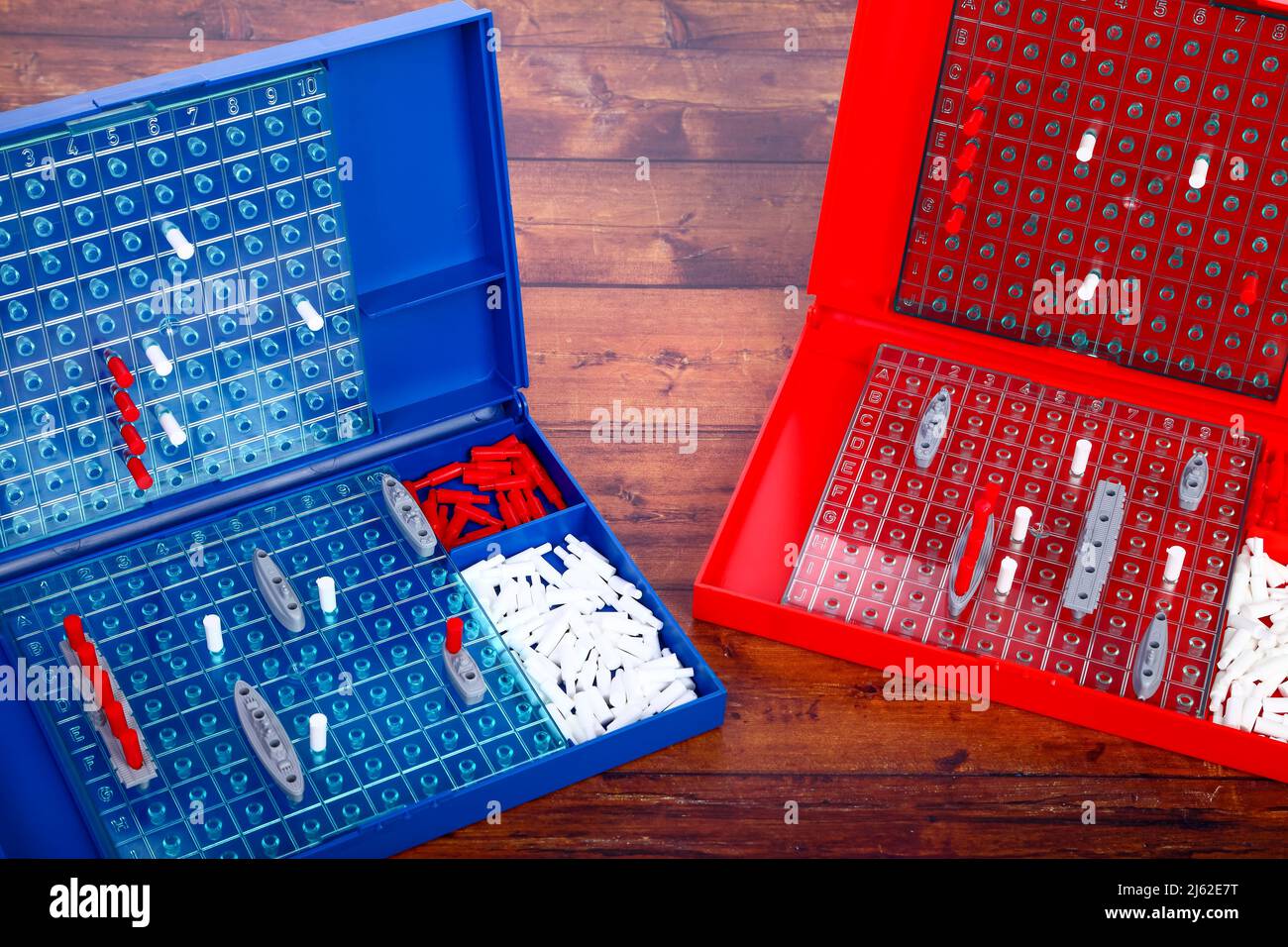 Mb Games Battleship tactical naval war strategy game for two players ...