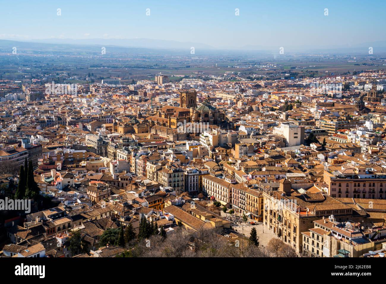 Tower over granada hi-res stock photography and images - Alamy