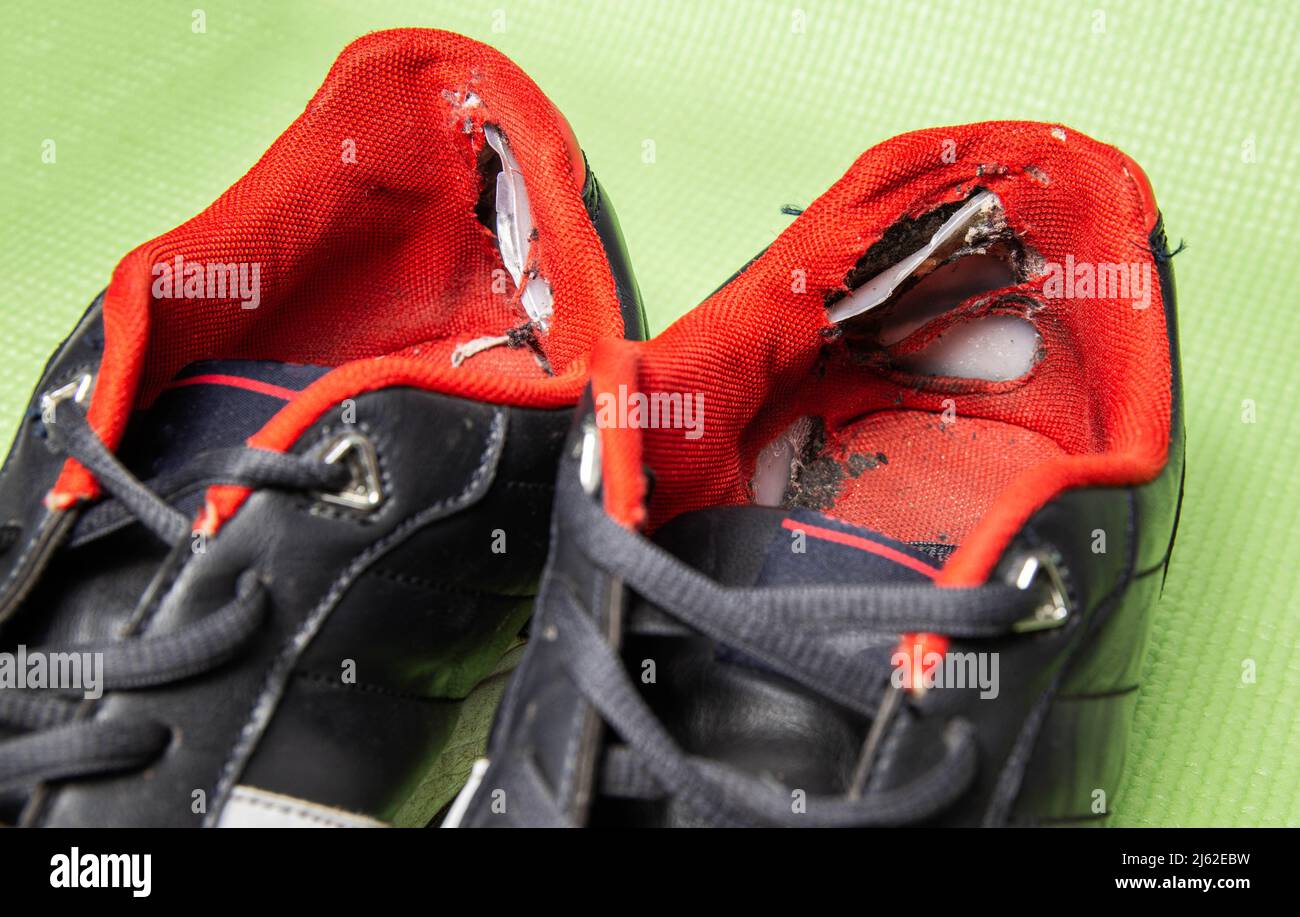 Holey sneakers hi-res stock photography and images - Alamy