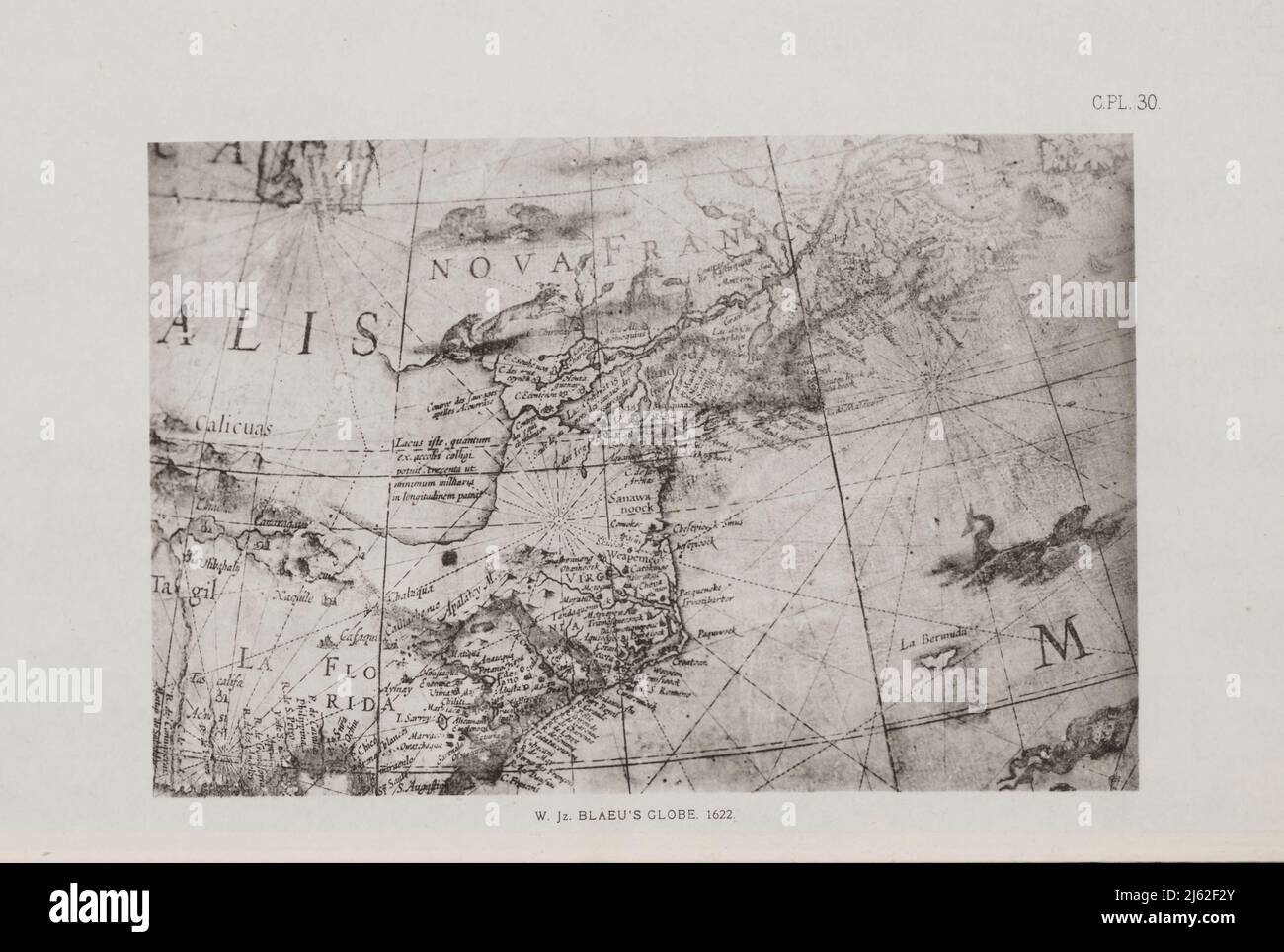 Map of america 1622 hi-res stock photography and images - Alamy