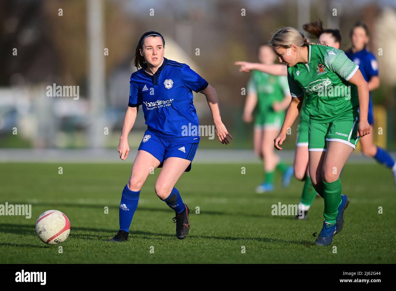 CARDIFF, WALES - 30 JANUARY 2022: Lisa Owens of Cardiff City Women ...