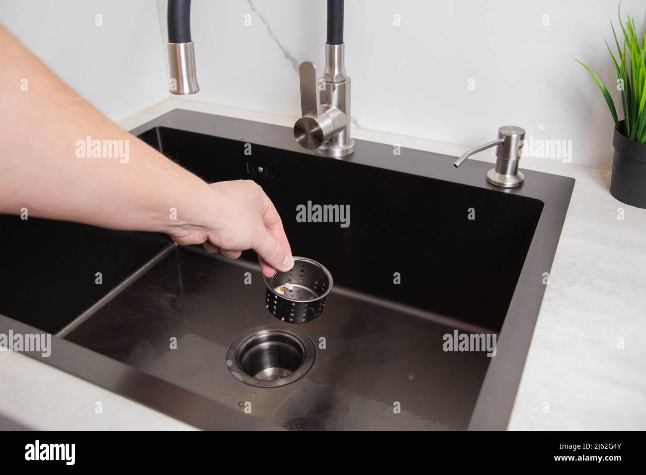 Wash basin pipes hi-res stock photography and images - Alamy