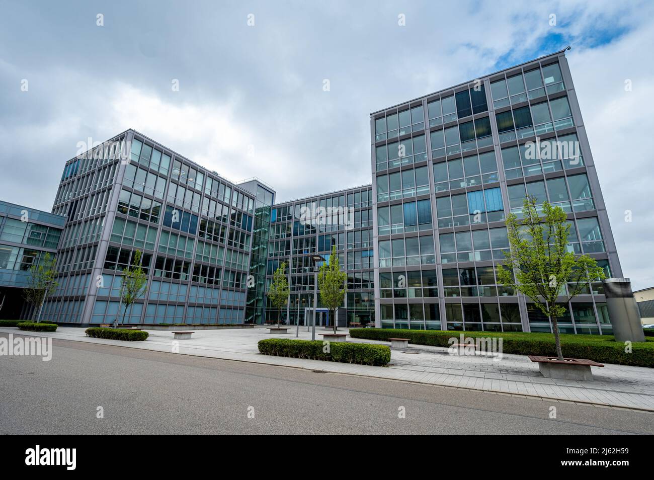 Neutraubling, Germany. 25th Apr, 2022. The administration building at ...