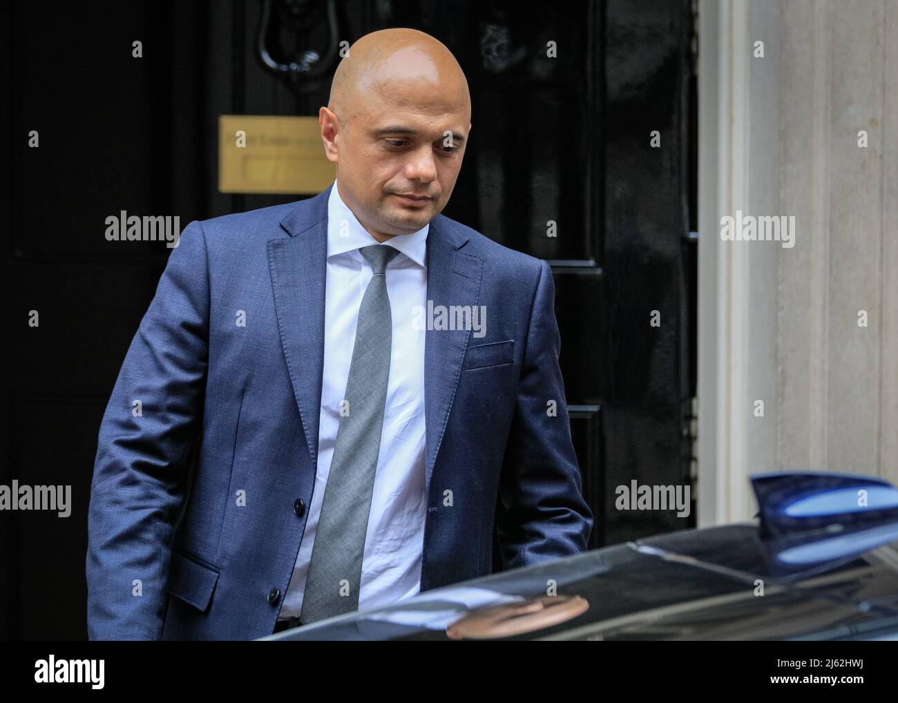 London, UK. 27th Apr, 2022. Sajid Javid MP, Secretary of State for ...