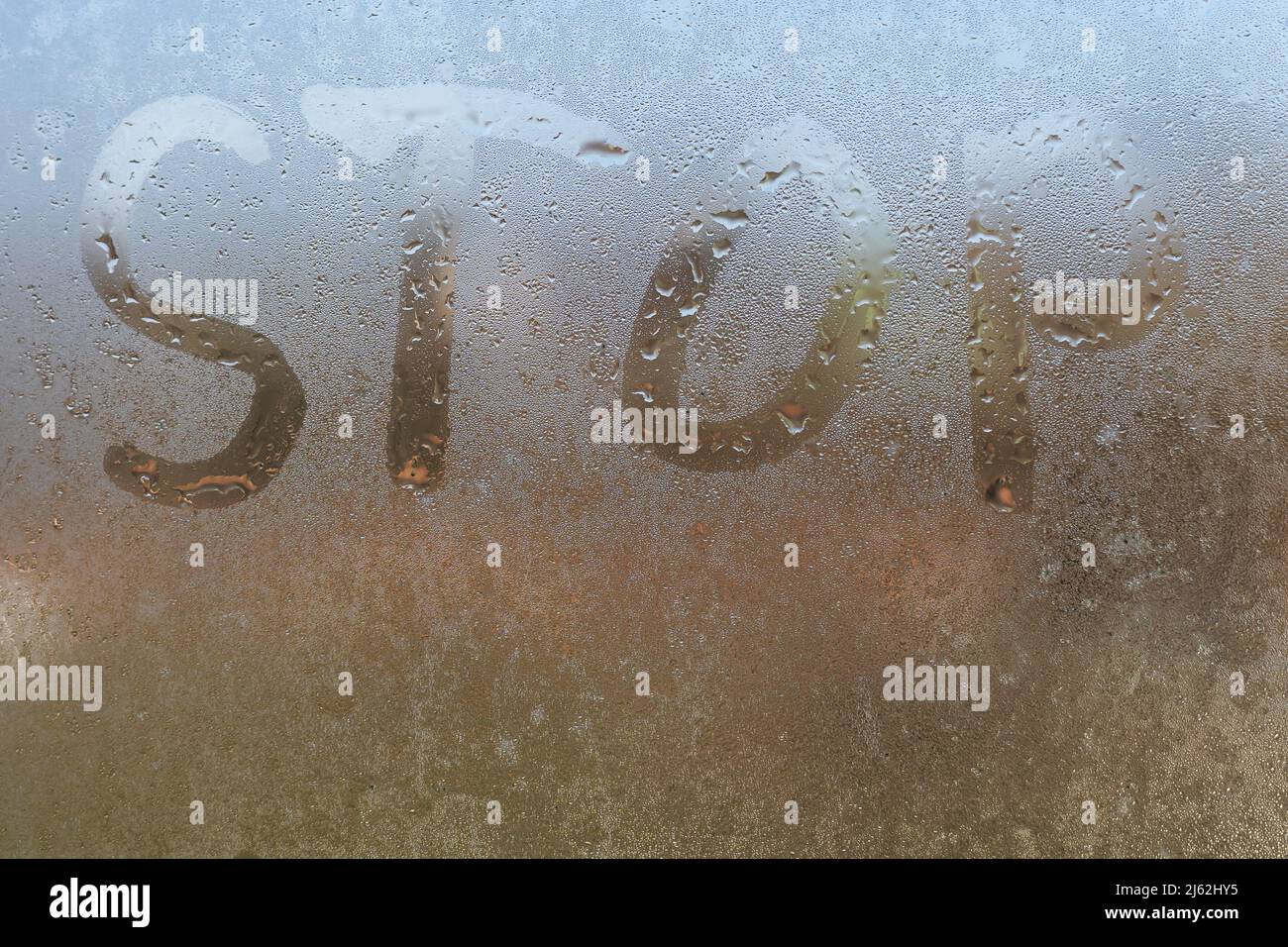 Stop handwriting text close hi-res stock photography and images - Alamy
