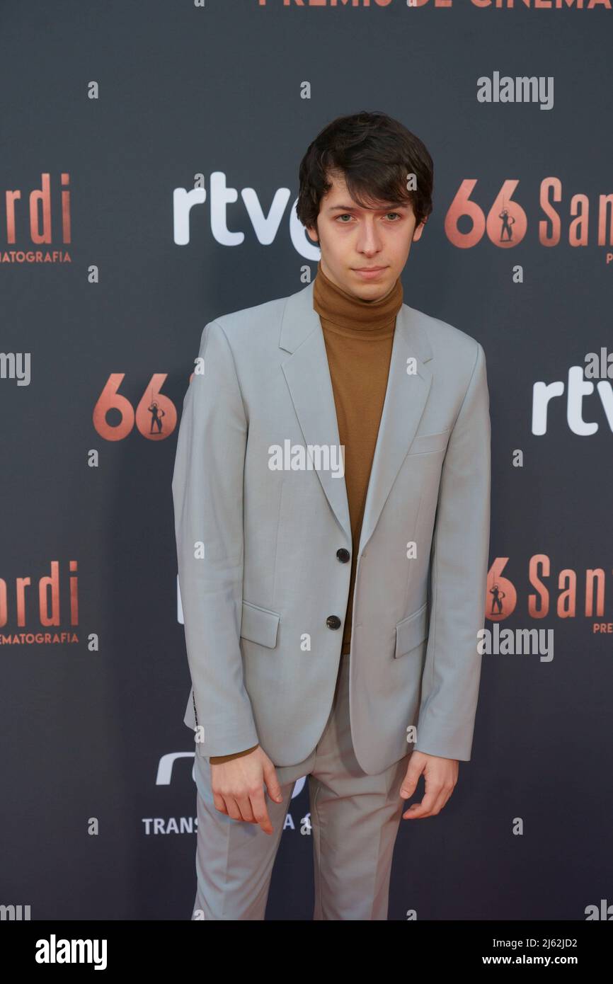 Pablo Capuz in 66th Premis RNE St. Jordi de cinematografia Stock Photo ...