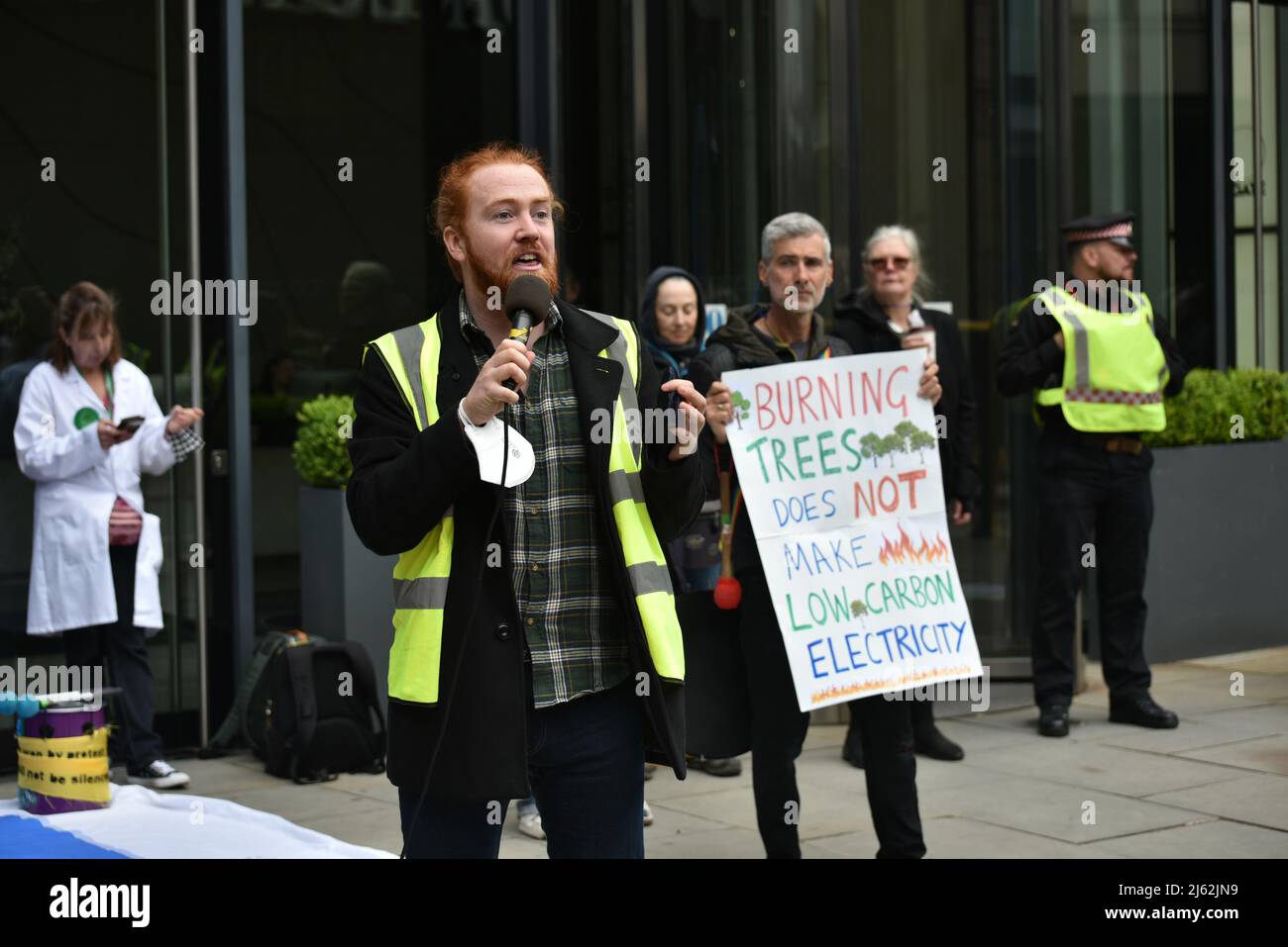 Stop drax emergency demonstration hi-res stock photography and images ...