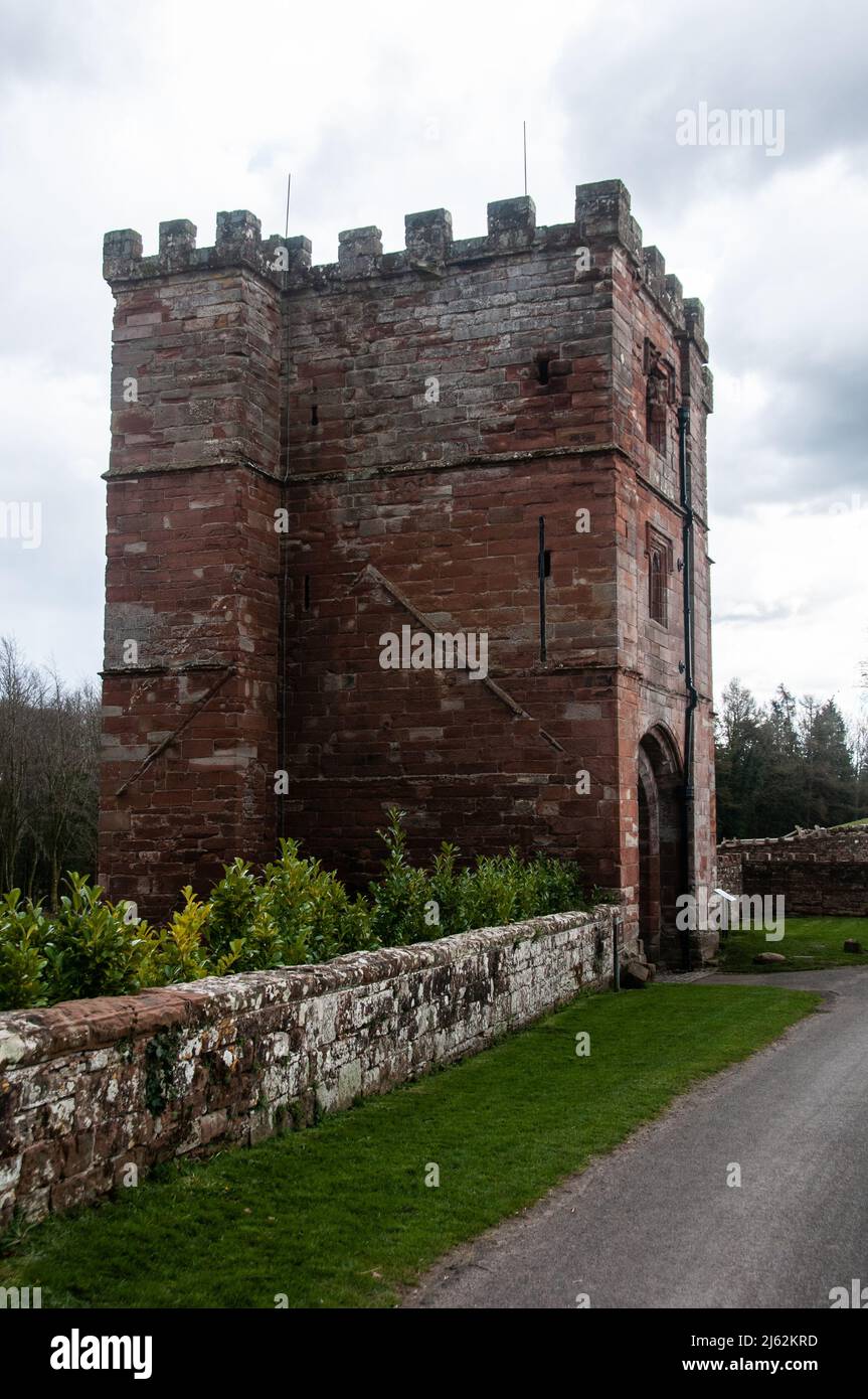 Around the UK - Wetheral Priory Gatehouse, Cumbria, UK Stock Photo - Alamy
