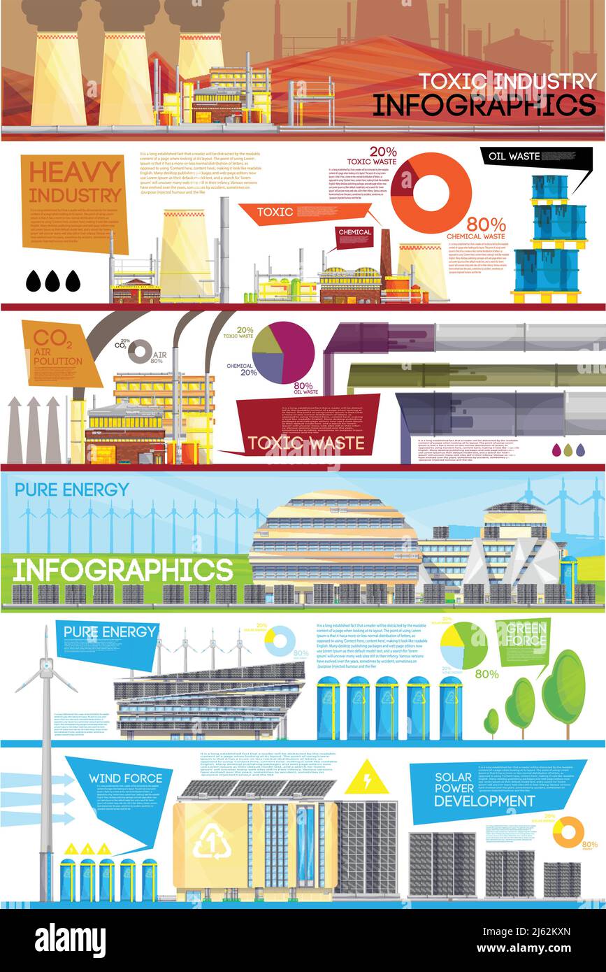 Waste conversion facility Stock Vector Images - Alamy