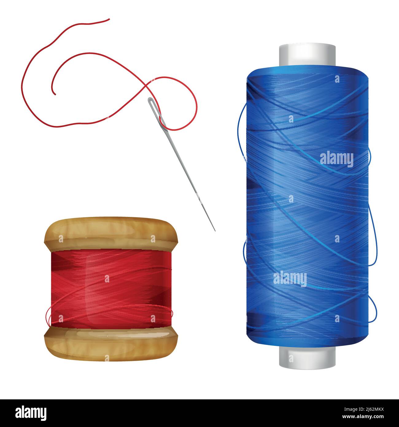 Flat wooden spool Stock Vector Images - Alamy