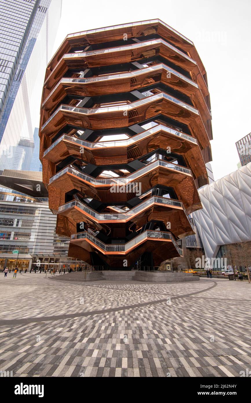 Vessel at Hudson Yards, Manhattan New York USA Stock Photo - Alamy