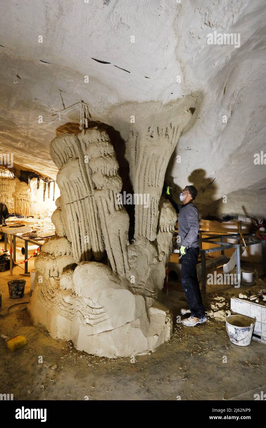 The Cosquer cave is an archeological treasure submerged in the creek of ...