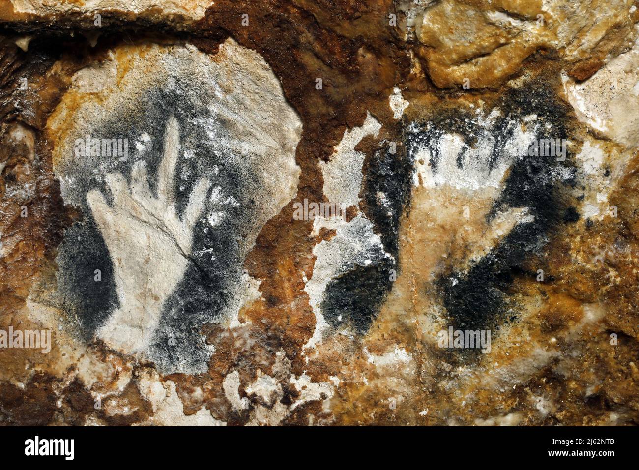 The Cosquer cave is an archeological treasure submerged in the creek of ...