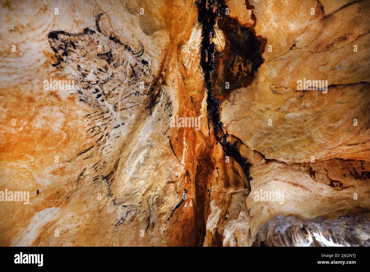 The Cosquer cave is an archeological treasure submerged in the creek of ...