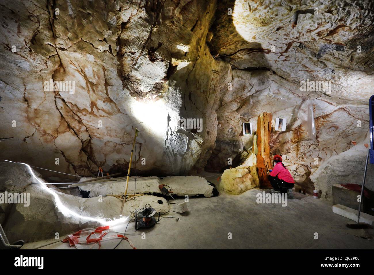 The Cosquer cave is an archeological treasure submerged in the creek of ...