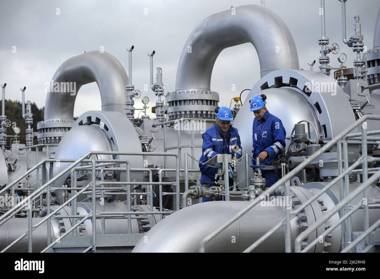 Border transfer gas station in brandov hi-res stock photography and ...