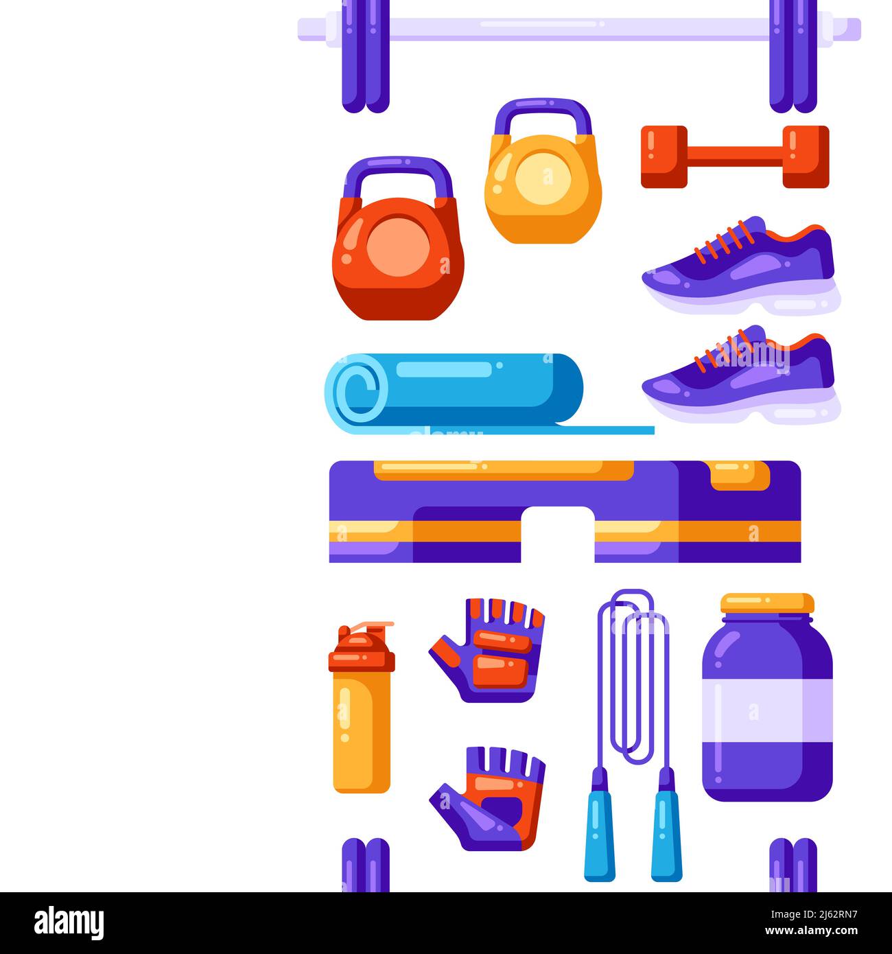 Fitness mat texture Stock Vector Images - Alamy