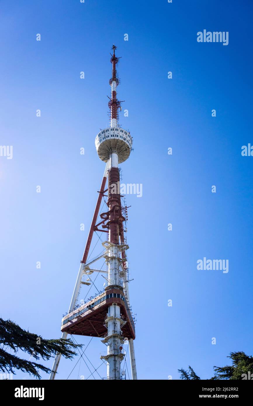 Georgia tbilisi tv broadcasting tower hi-res stock photography and ...