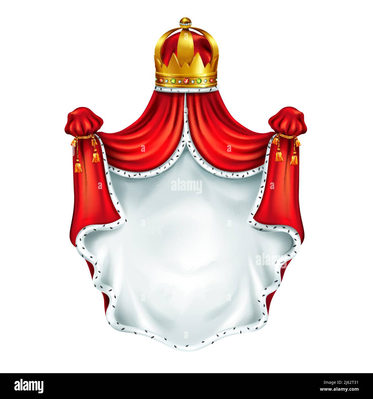 Coronation cloak medieval hi-res stock photography and images - Alamy