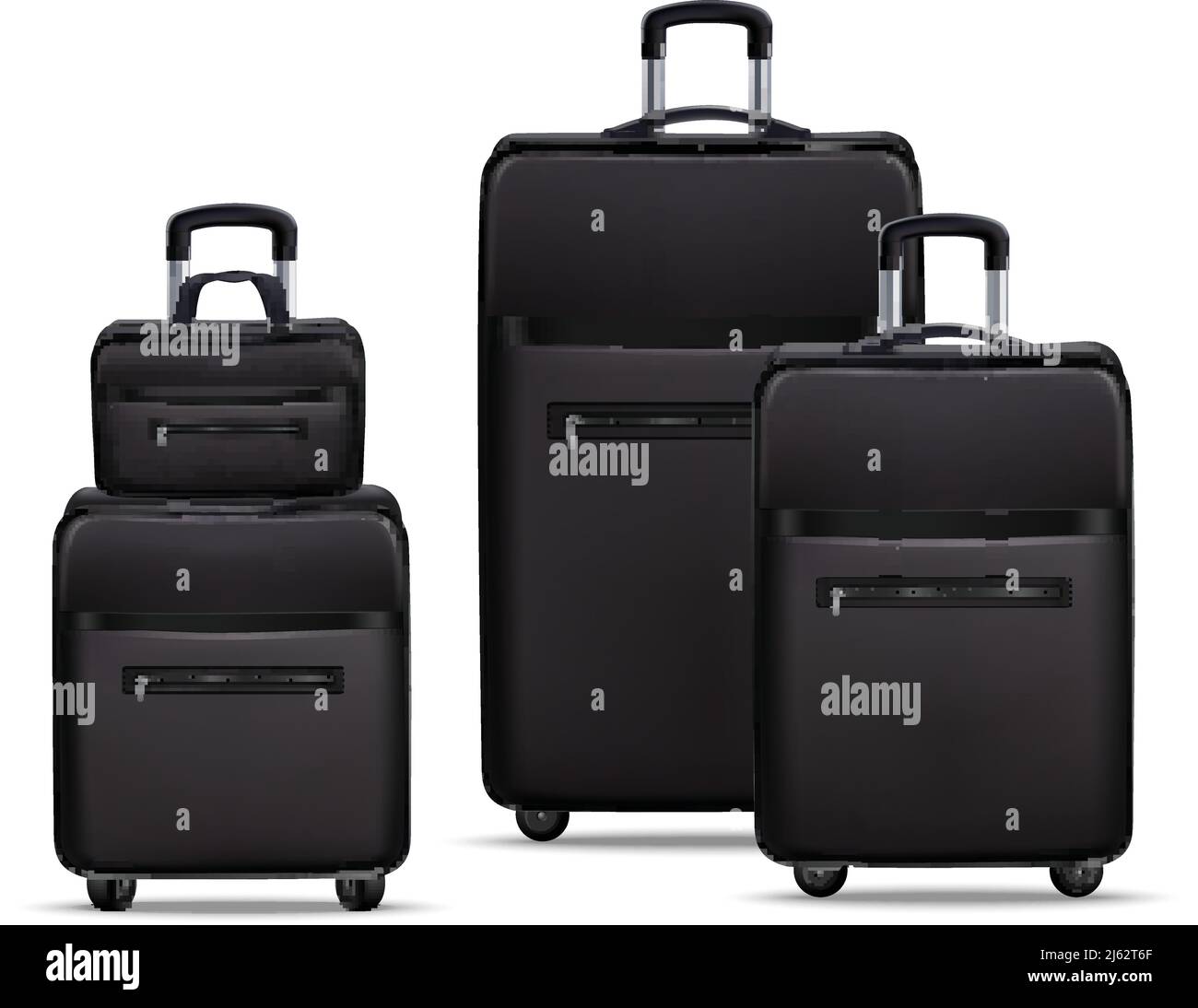 New laptop front black Stock Vector Images - Alamy