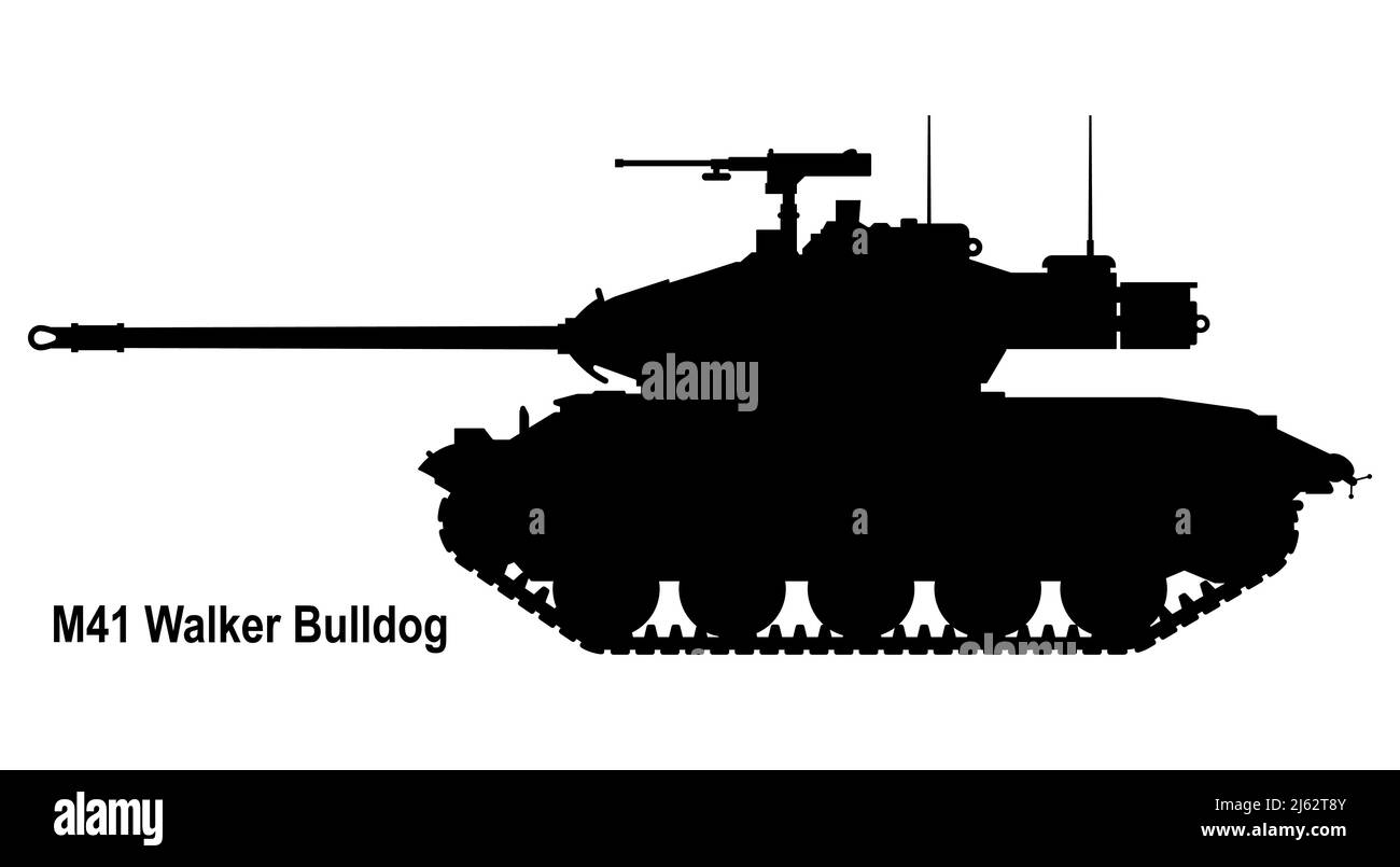 M41 tank Stock Vector Images - Alamy