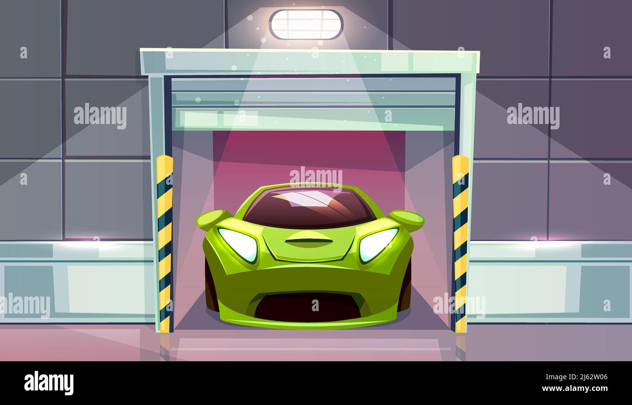 Overhead gate Stock Vector Images - Alamy