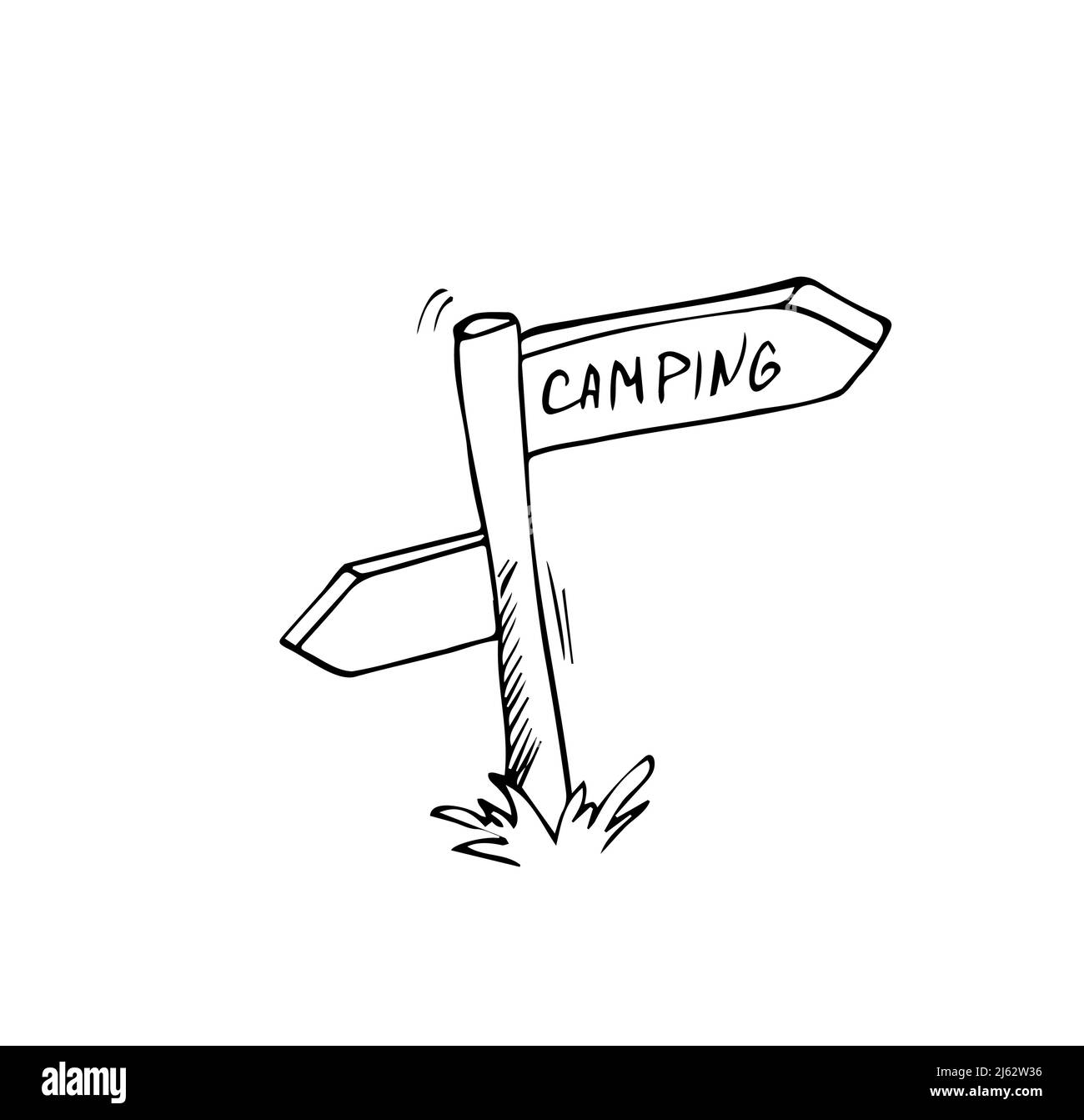 Camp Sign Clip Art Camping Clipart Set Handmade Camping Travel Clip