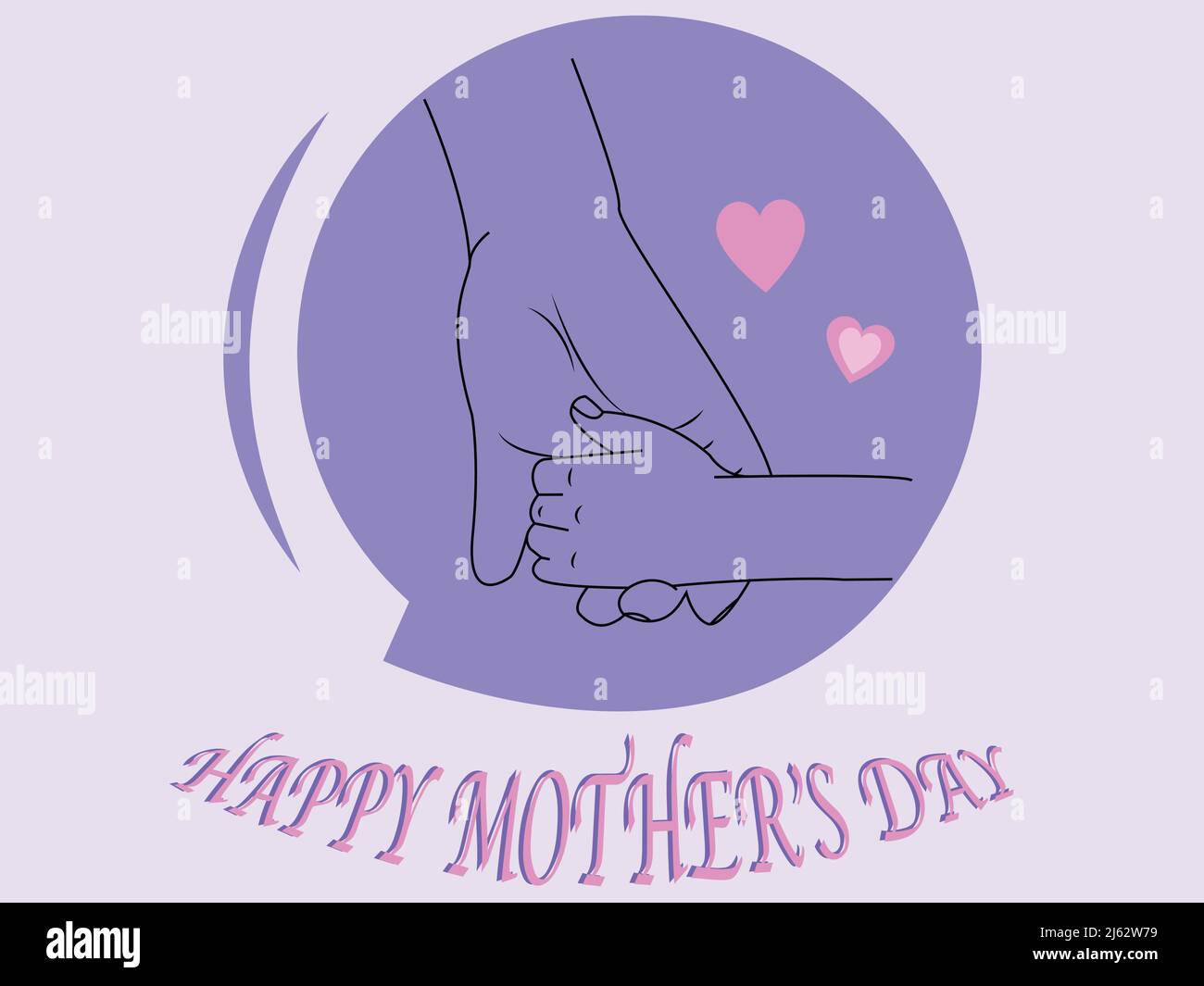 Family hands circle Stock Vector Images - Alamy