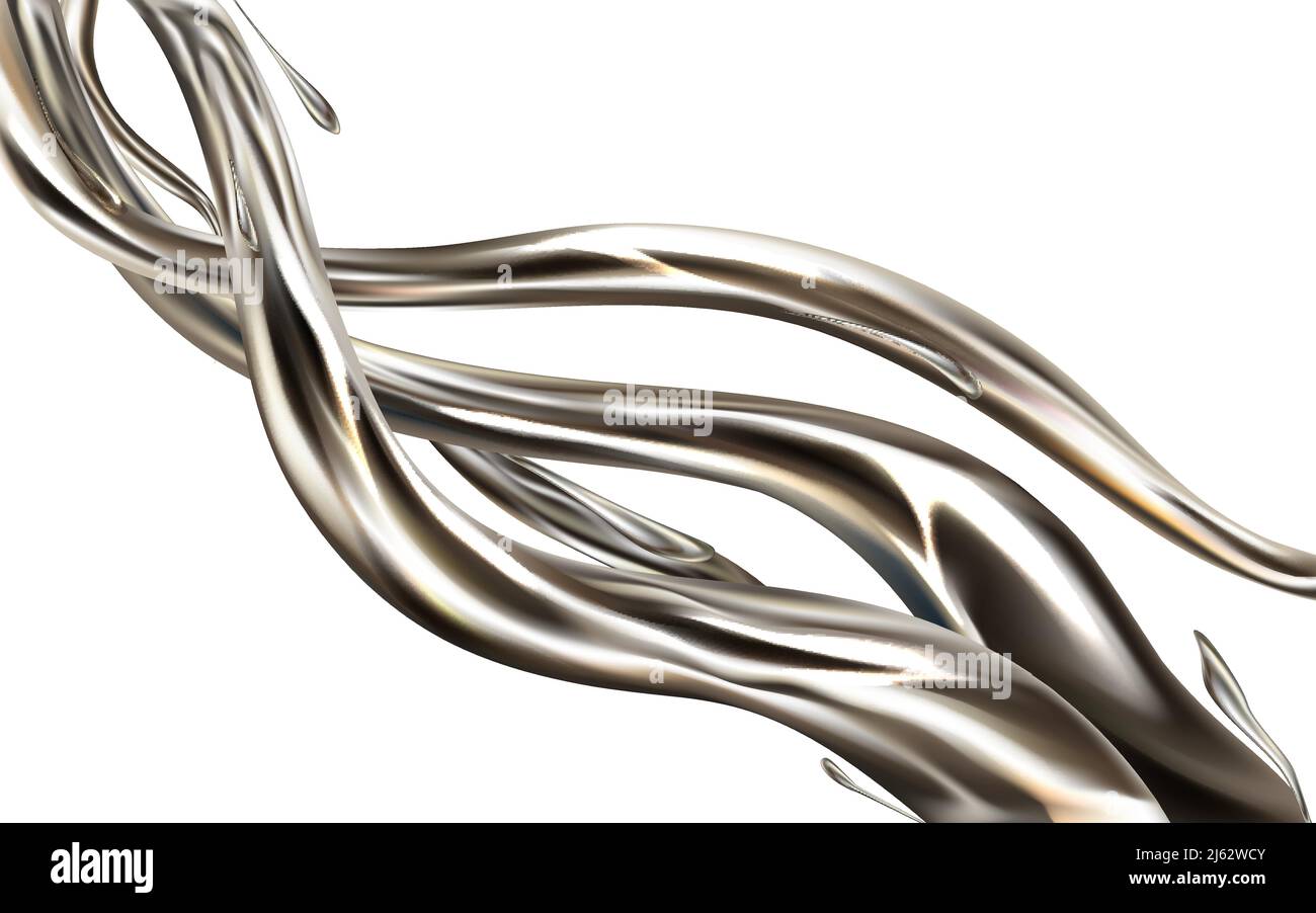 Mercury Element Liquid Background