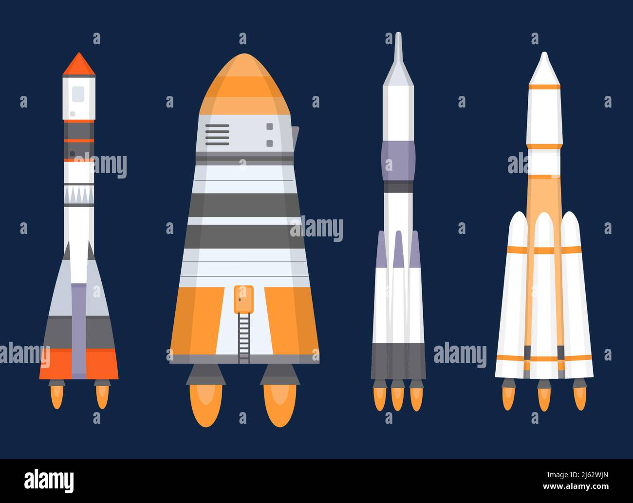 Real Rocket Ships In Space