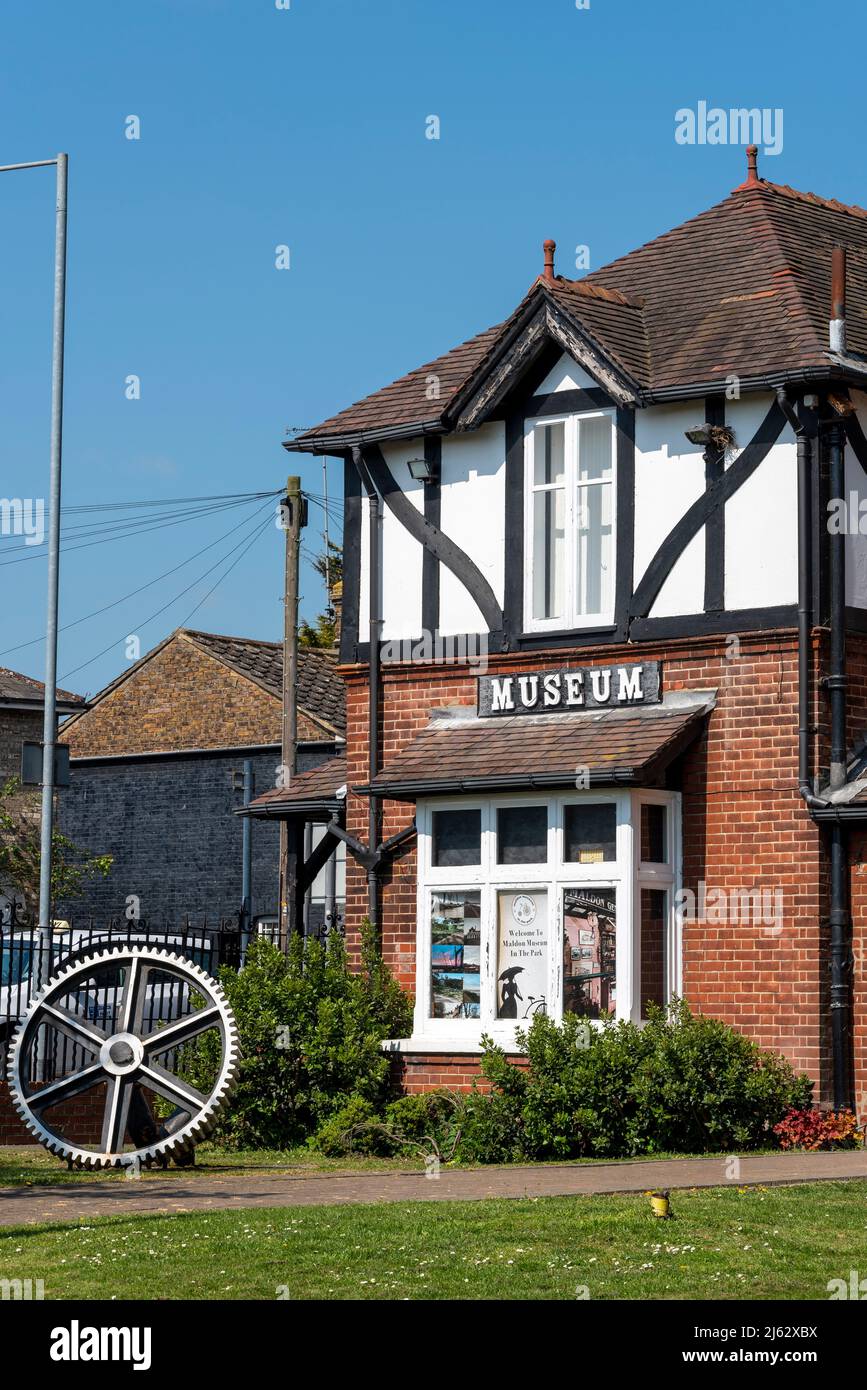 Maldon Museum. Original park lodge has been converted into Maldon ...