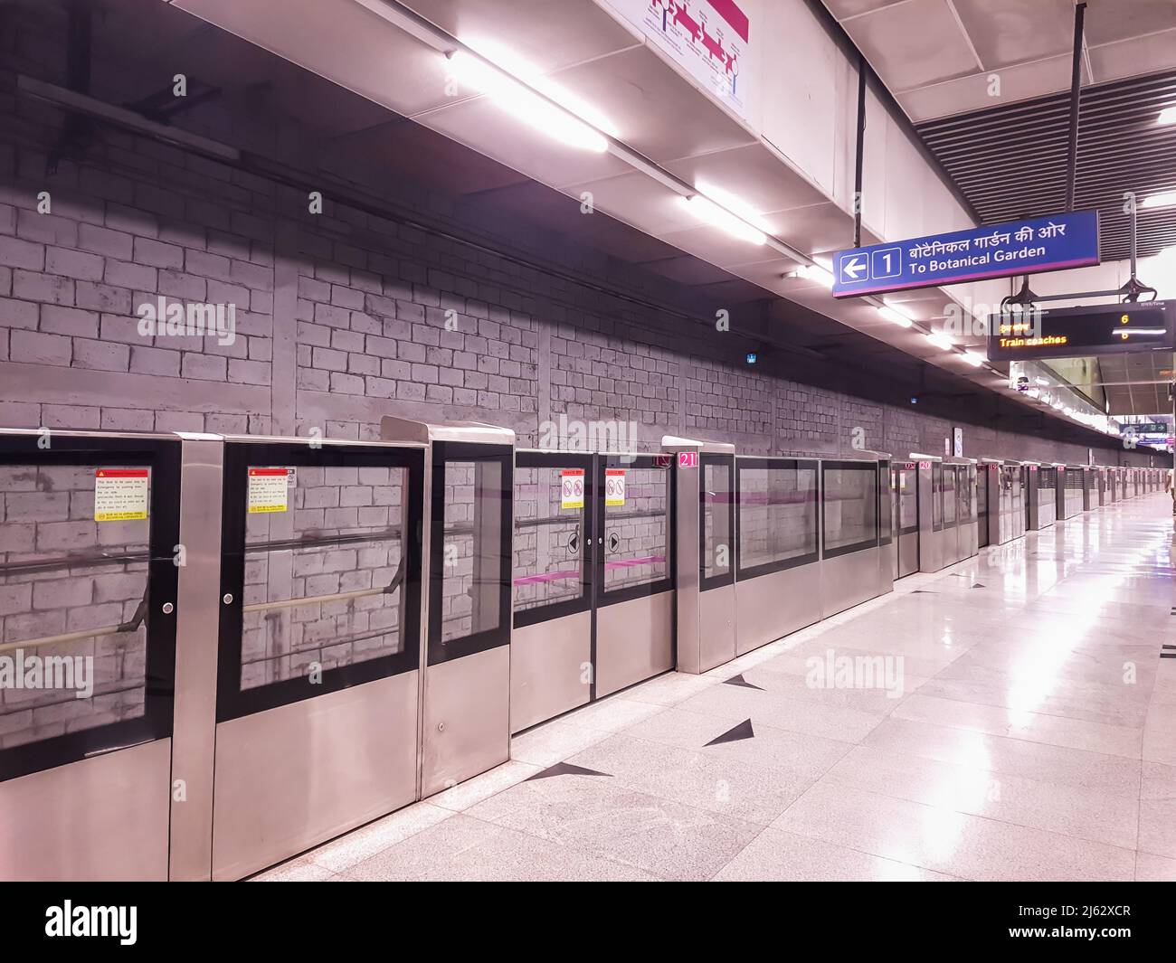 metro railway station from different angle from flat angle image is ...