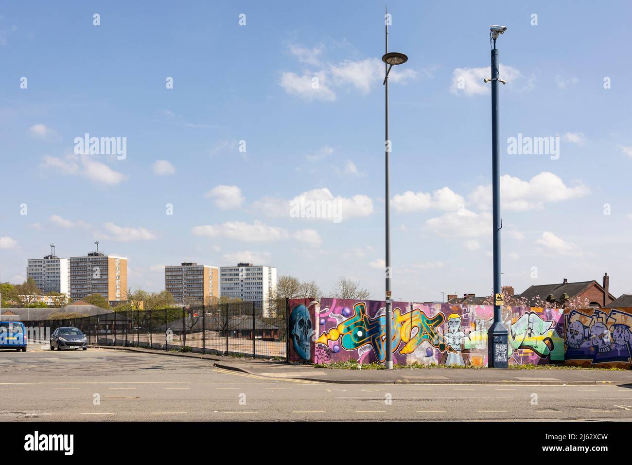 city centre scenes in Hanley stoke on Trent Stock Photo - Alamy