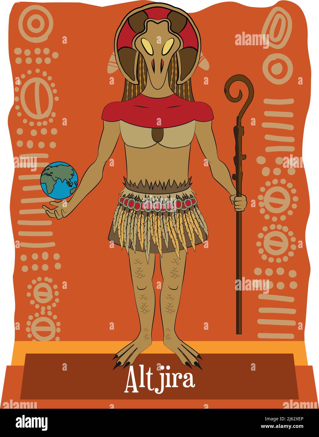 Australian gods Stock Vector Images - Alamy