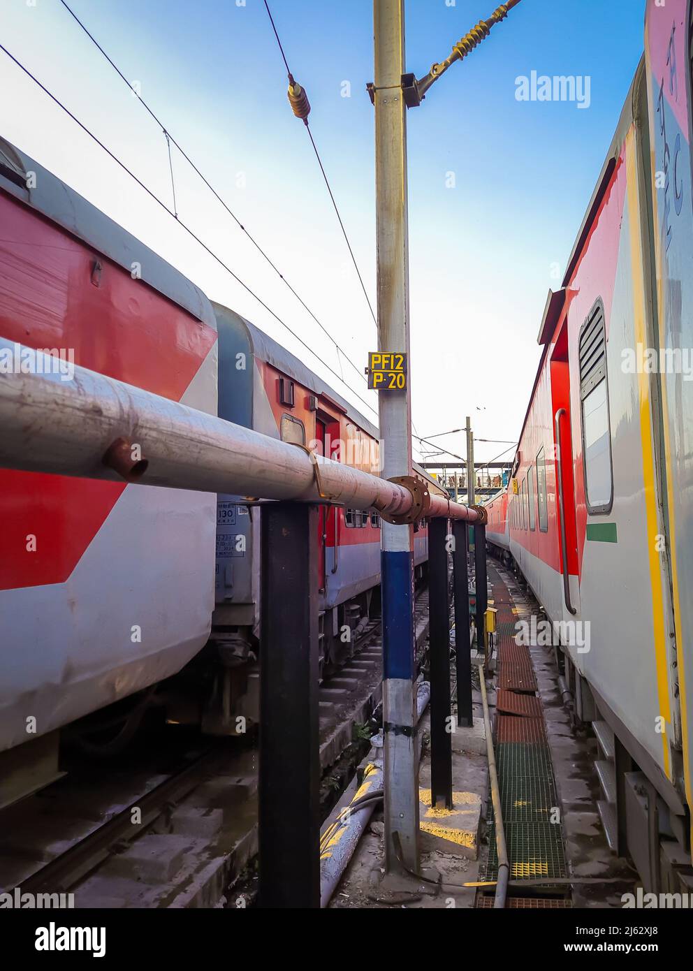 Parked railway locomotive hi-res stock photography and images - Alamy