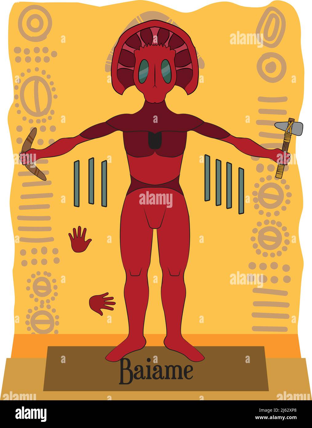 Australian aboriginal mythology Stock Vector Images - Alamy