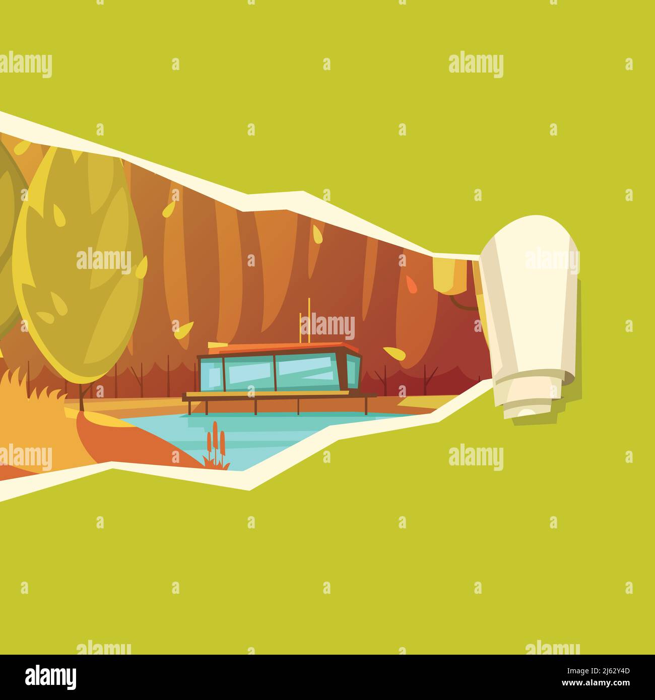 Unrolling paper Stock Vector Images - Alamy