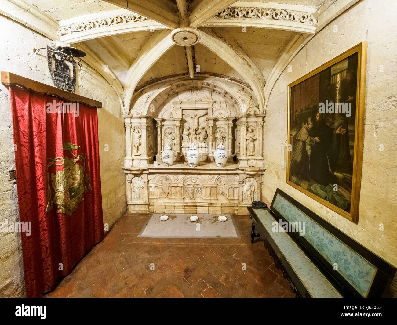 Capilla de San Bernabe (Chapel of San Bernabé) in the Mezquita-Catedral ...