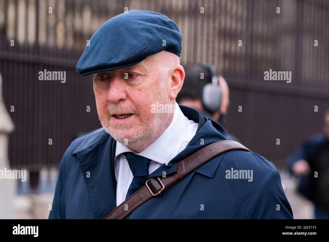 London UK, 27 April 2022. Andy McDonald, Labour MP for Middlesbrough ...