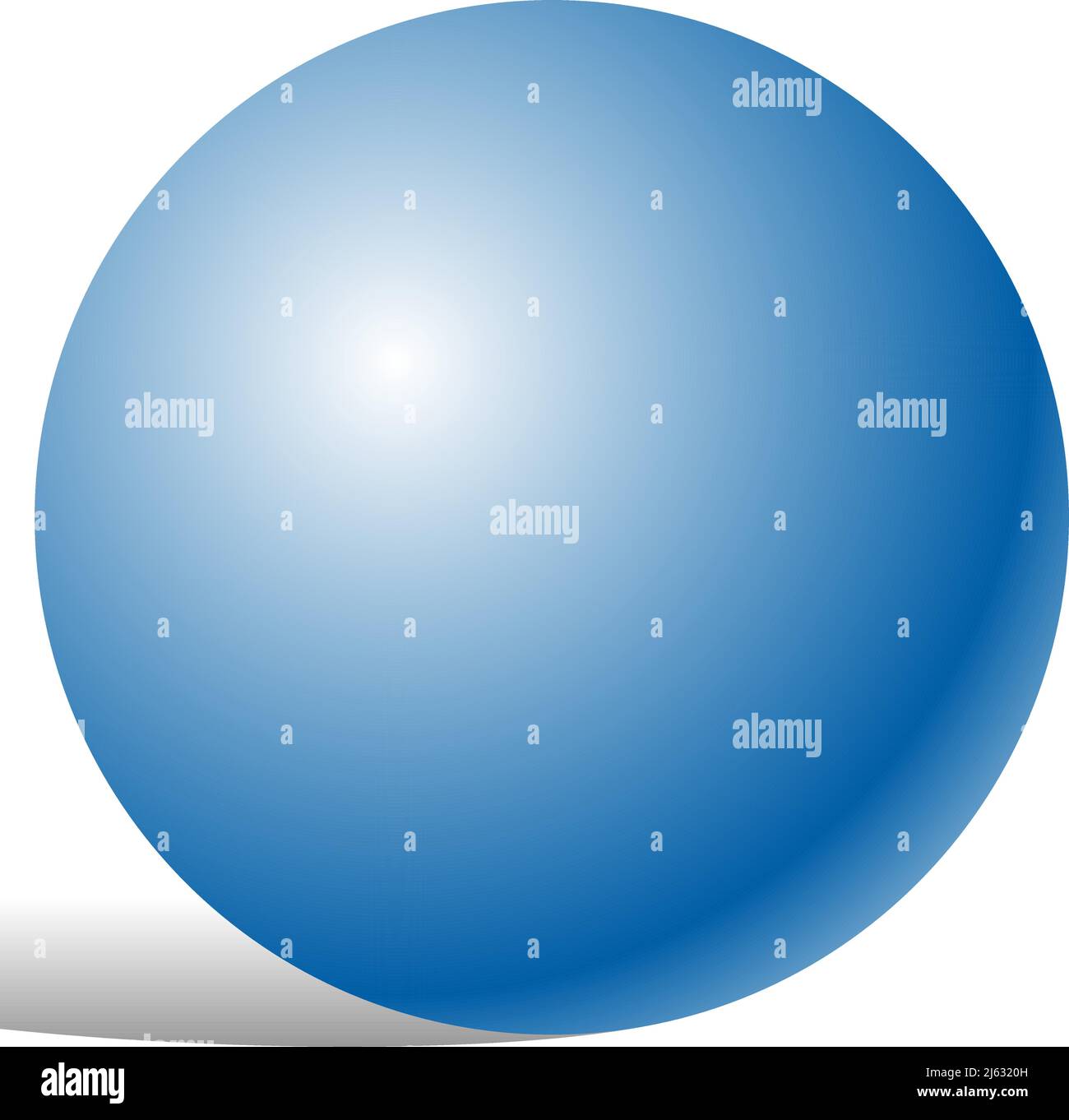 Bead, pearl 3d sphere vector illustration. Stock vector illustration ...