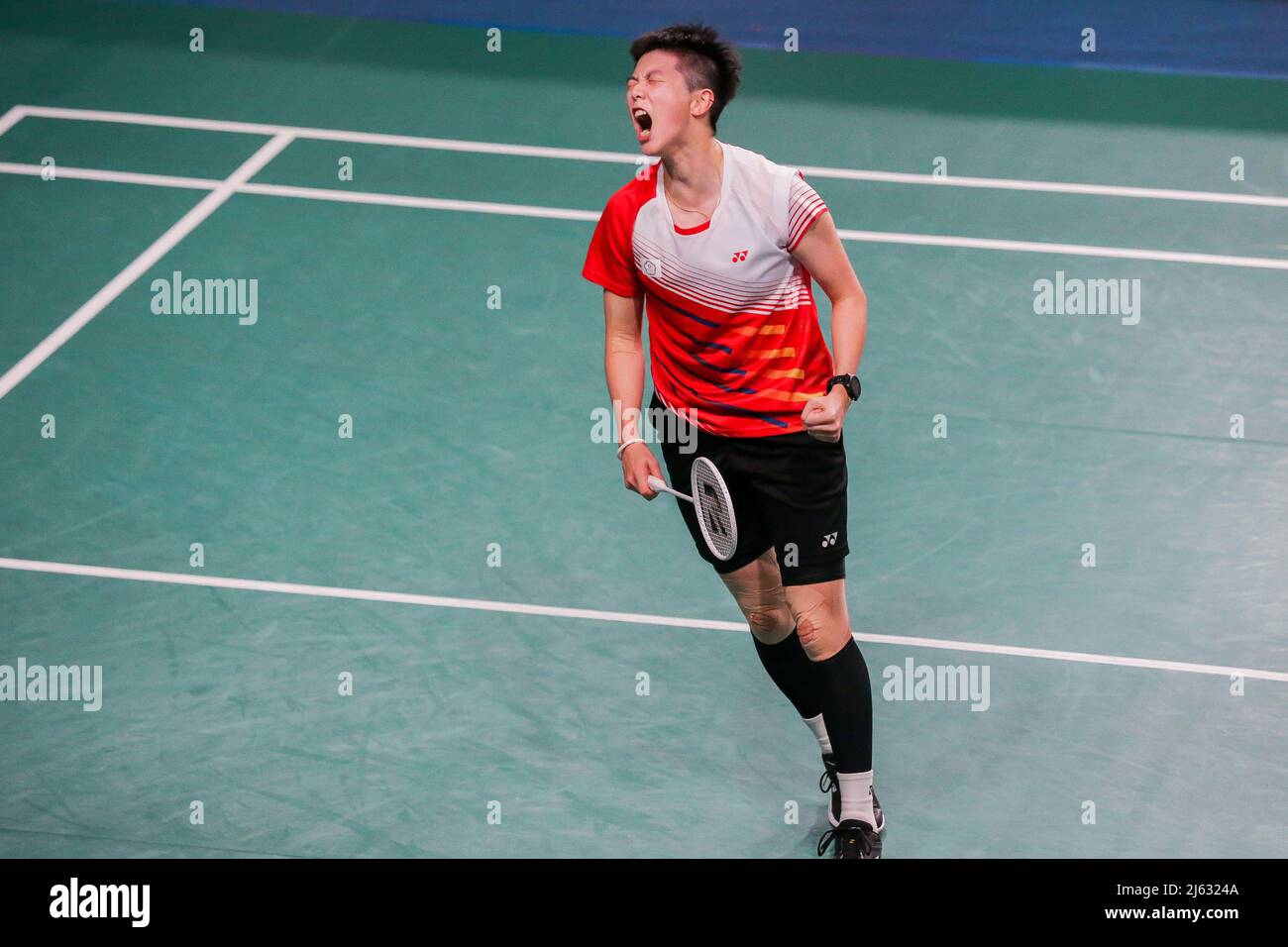 Manila, Philippines. 27th Apr, 2022. Pai Yu Po of Chinese Taipei ...