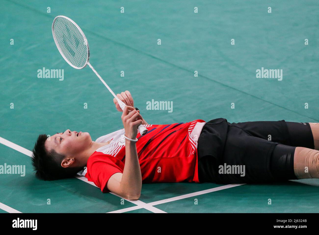 Manila, Philippines. 27th Apr, 2022. Pai Yu Po of Chinese Taipei ...