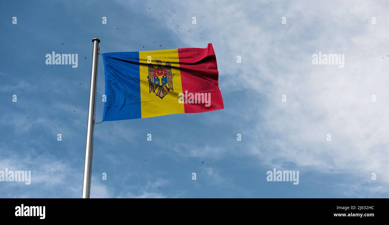 Flag of Moldova The national flag of the Republic of Moldova (Romanian ...