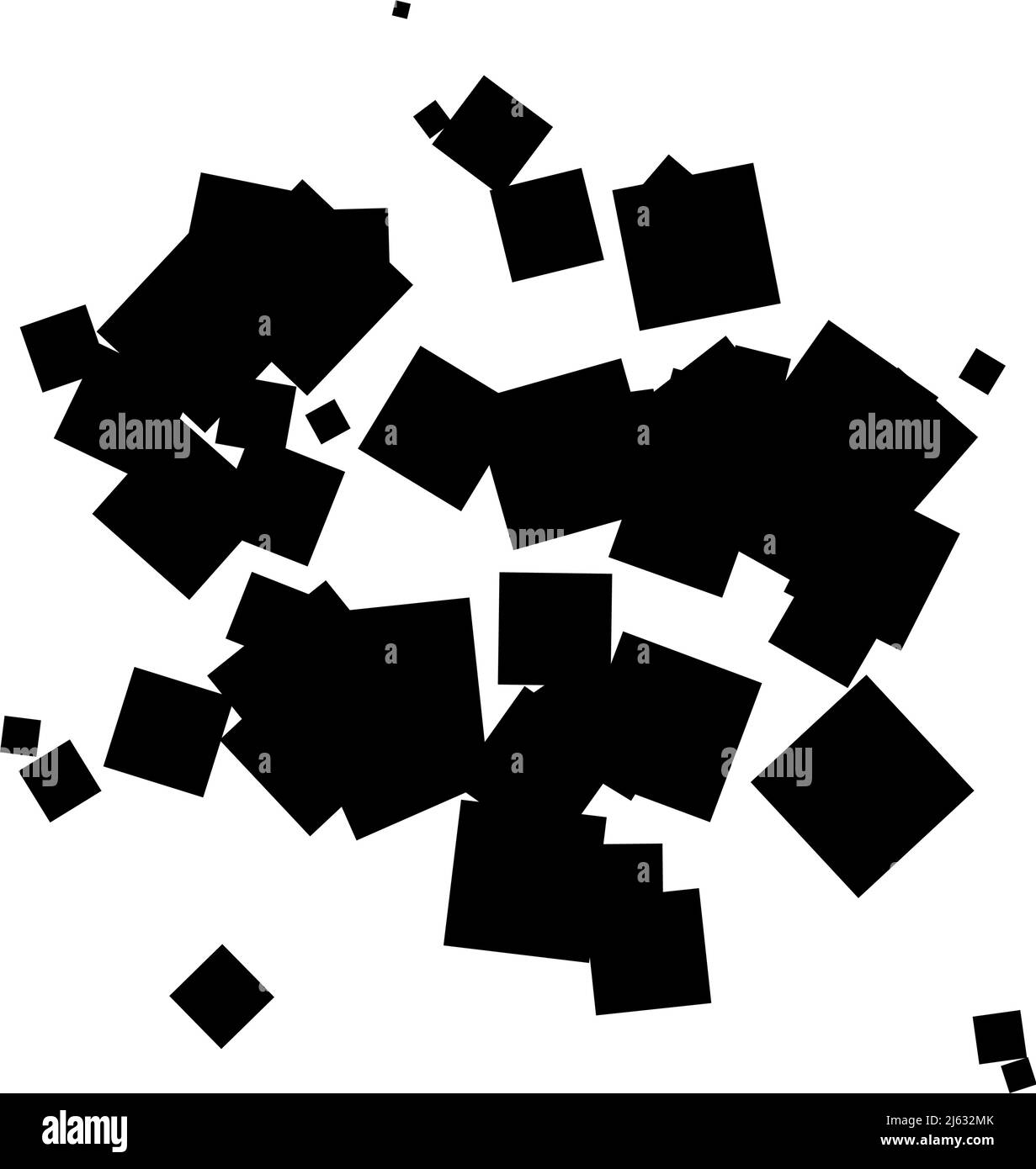 Abstract overlapping squares element vector illustraiton. Stock vector ...