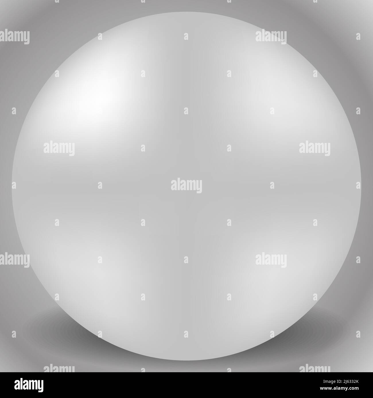 Bead, pearl 3d sphere vector illustration. Stock vector illustration ...