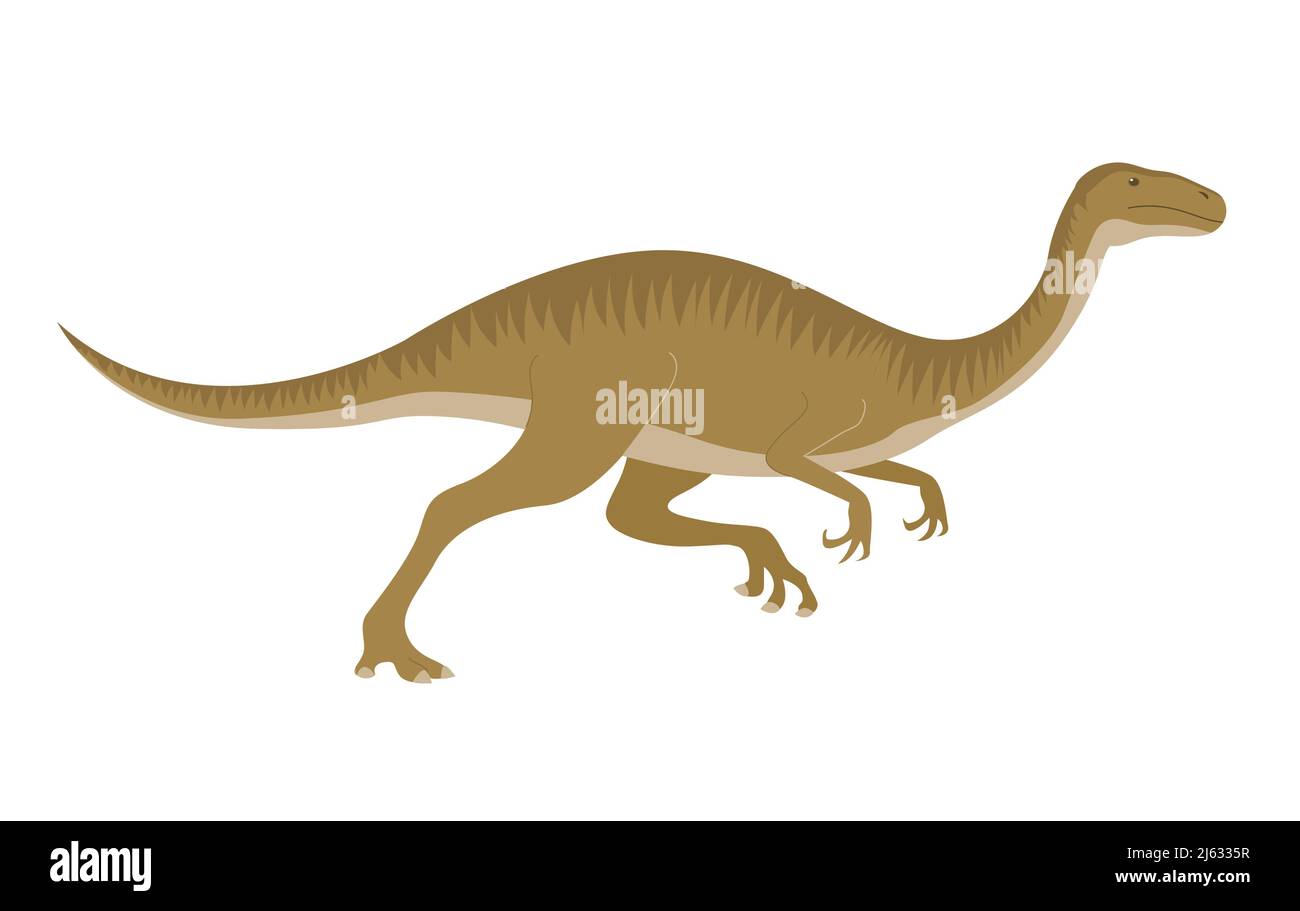 Ancient pangolin. Herbivorous dinosaur of the Jurassic period ...